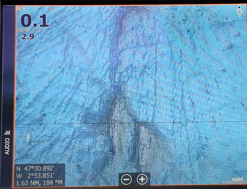 De hotspots in één oogopslag zien - SonarChart Shading - Roofmeister